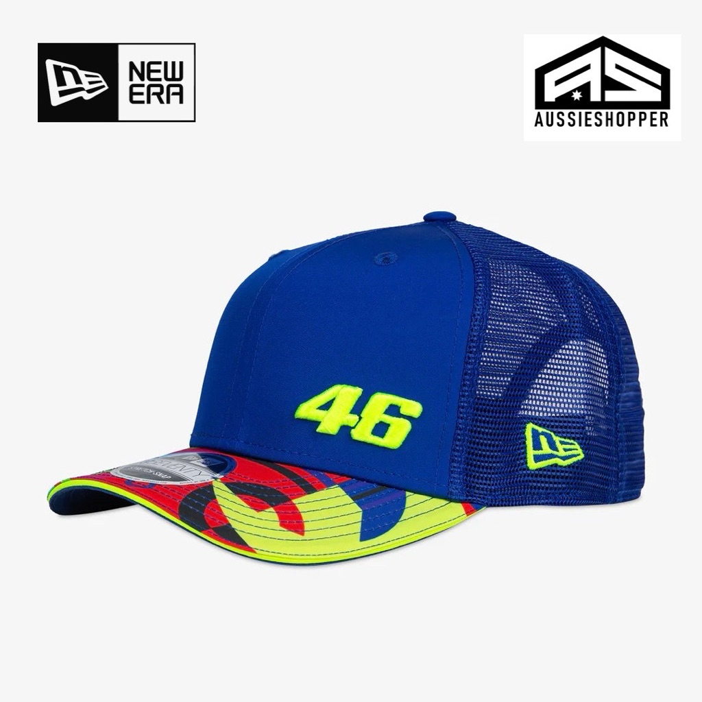 100% Original Brand New Valentino Rossi VR46 New Era 9Seventy Trucker ...
