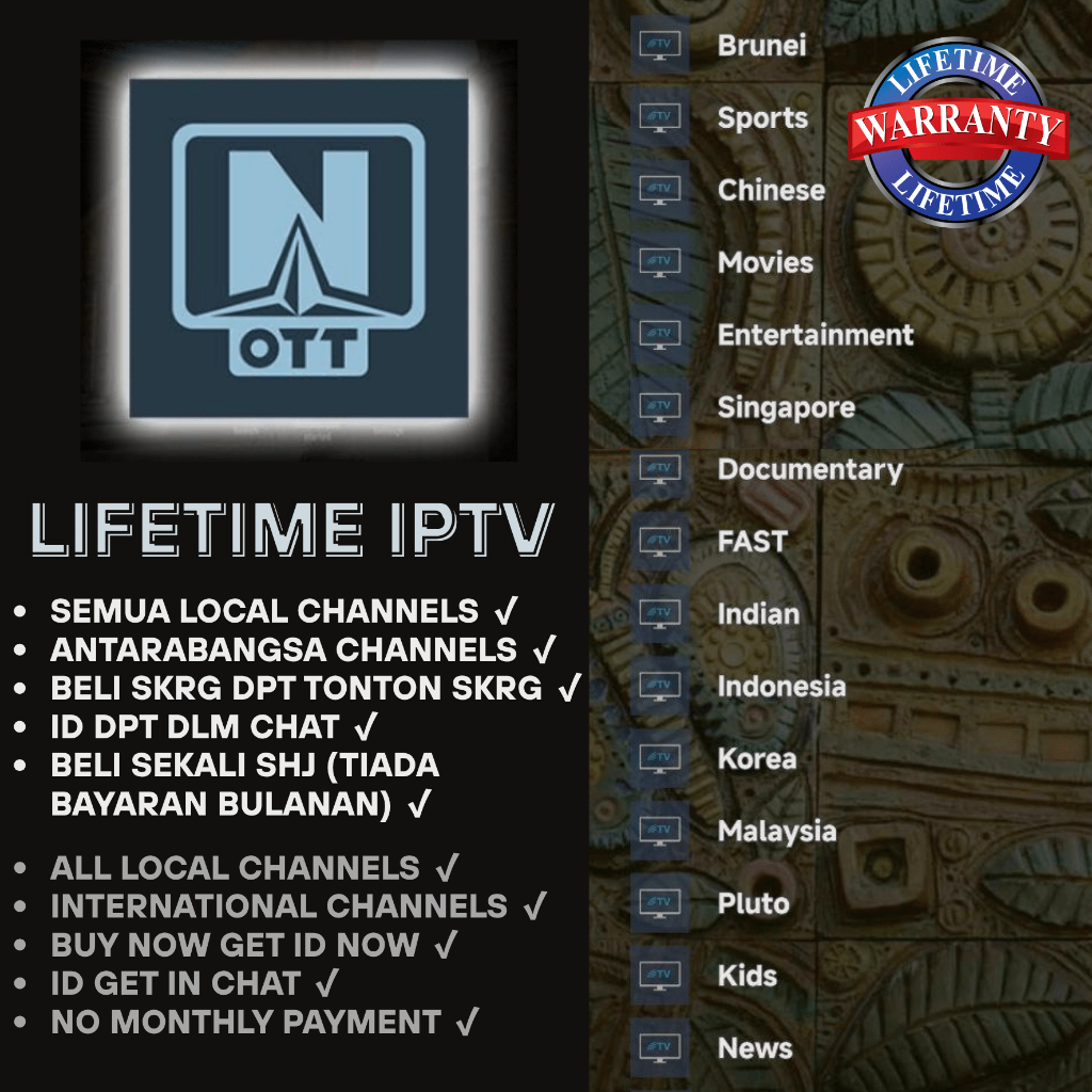 OTT NAVIGATOR lPTV LIFETIME OTT | Shopee Malaysia