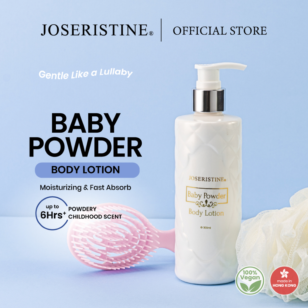 JOSERISTINE Baby Powder Body Lotion (300ml) | Shopee Malaysia
