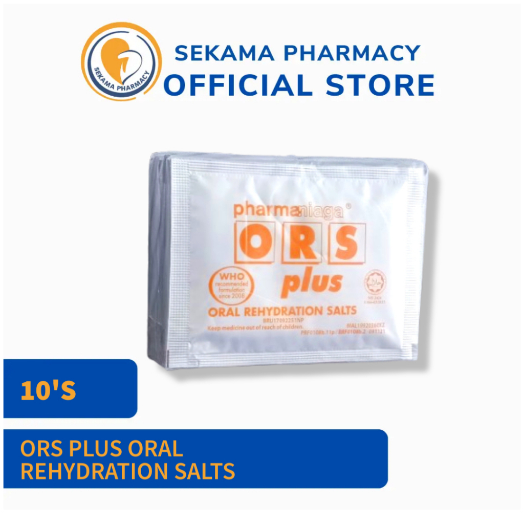 ORS PLUS ORAL REHYDRATION SALTS 10'S [EXP: 10/2027] | Shopee Malaysia