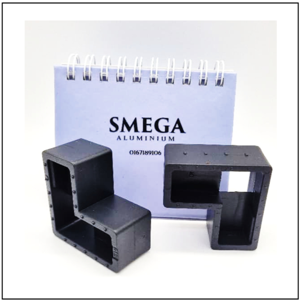 SMEGA PVC Bracket Code: 015 - 1'' x 1'' Inner Corner Bracket L" [1PCS ...