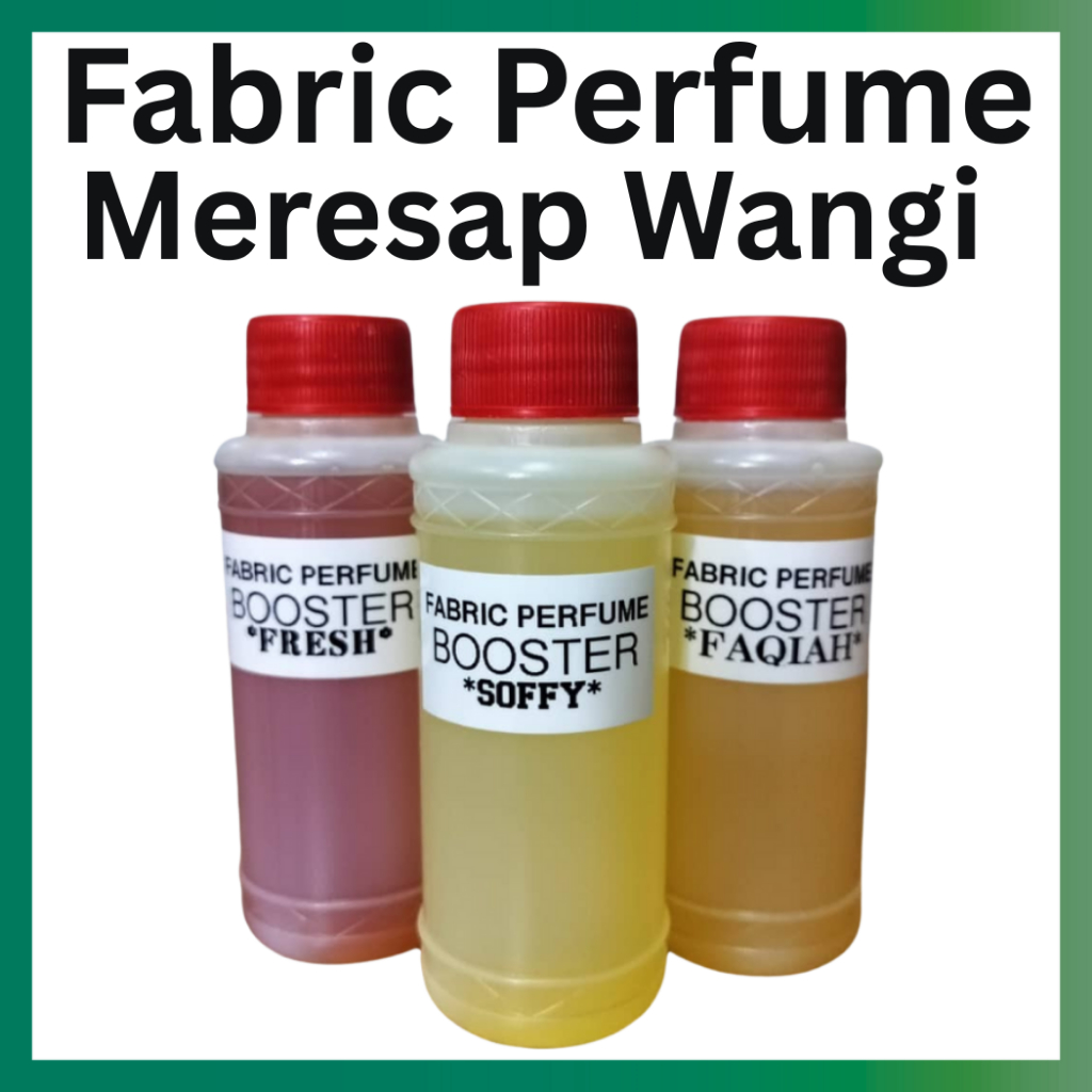 Fabric Perfume Booster n Fabric Mist Spray Wangian Meresap Pakaian Pure ...