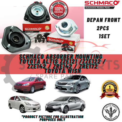 TOYOTA ALTIS ZZE122/ZZE142/ZRE142/ZRE172 / WISH ZNE10 (FRONT 2PCS) 100% ...
