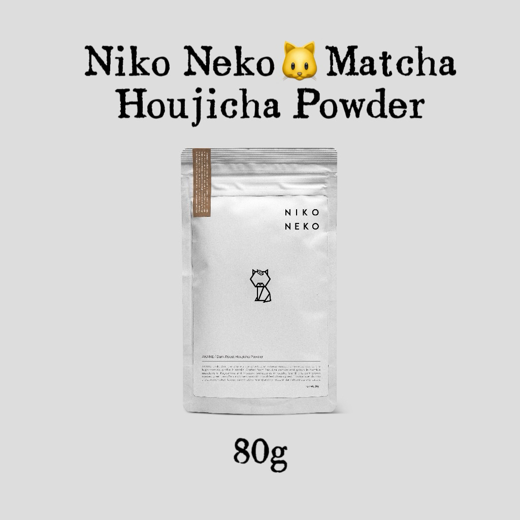 NIKO NEKO🐱MATCHA - Akane Dark Roast Houjicha Powder | Shopee Malaysia