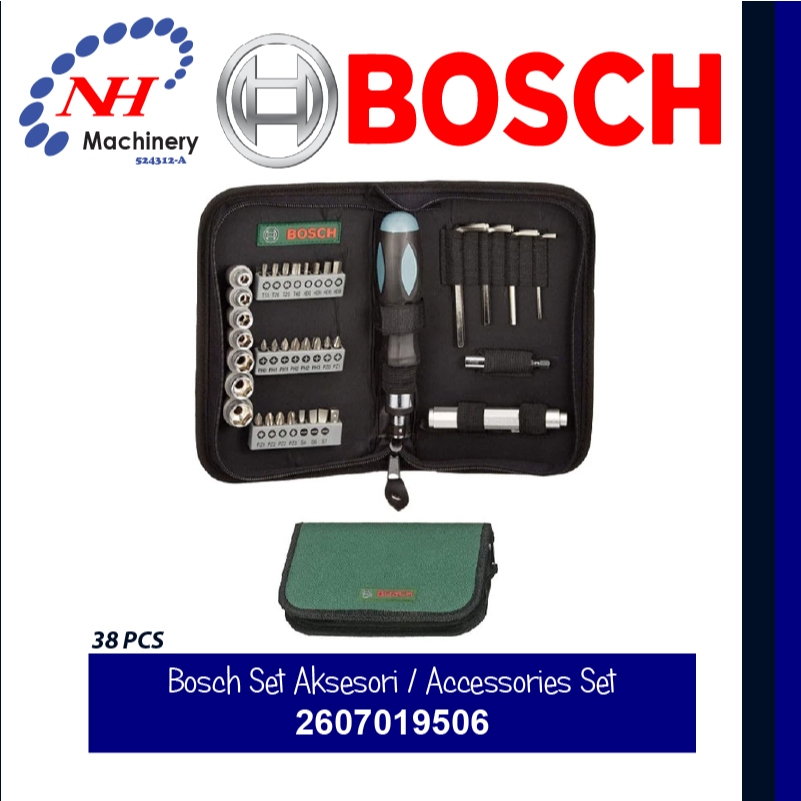 BOSCH 2607019506 - SET AKSESORI / ACCESSORIES SET | Shopee Malaysia