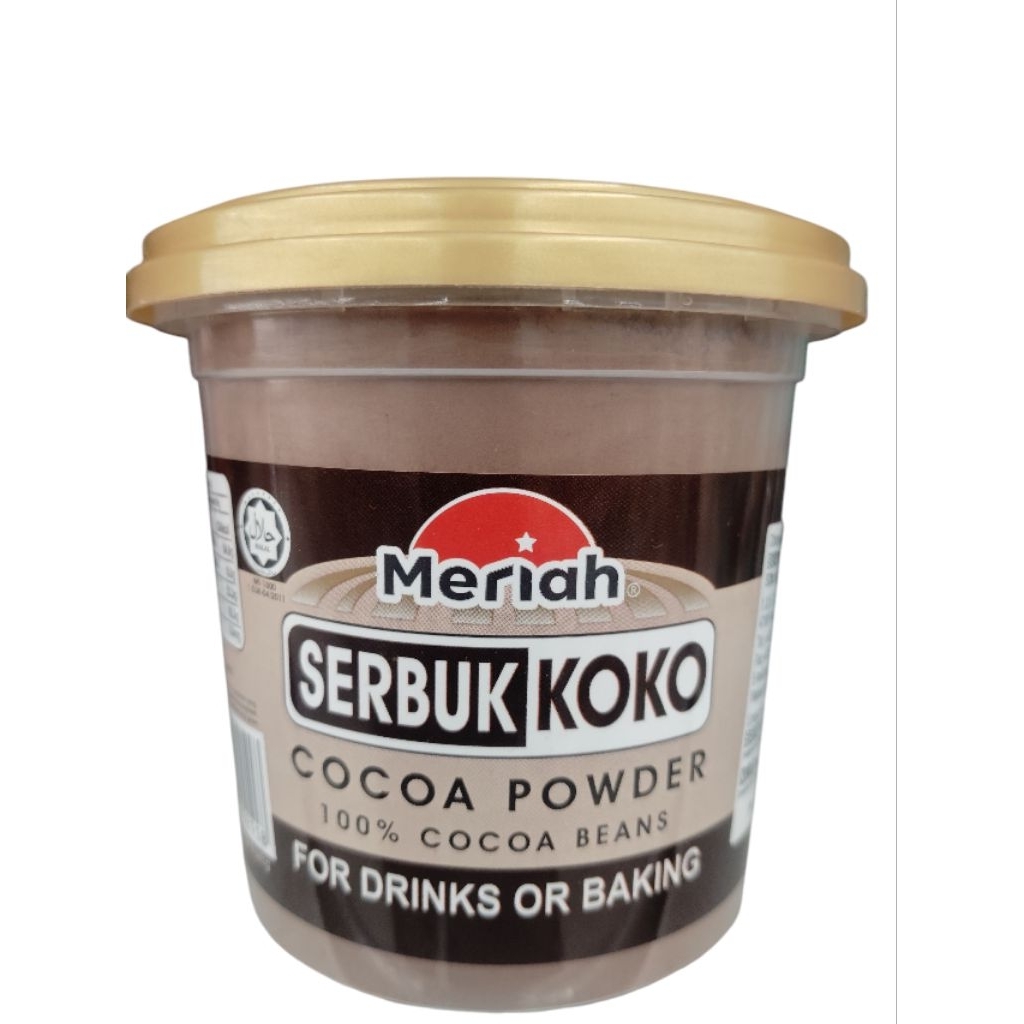 MERIAH SERBUK KOKO COCOA POWDER 100% COCOA BEANS 200G | Shopee Malaysia