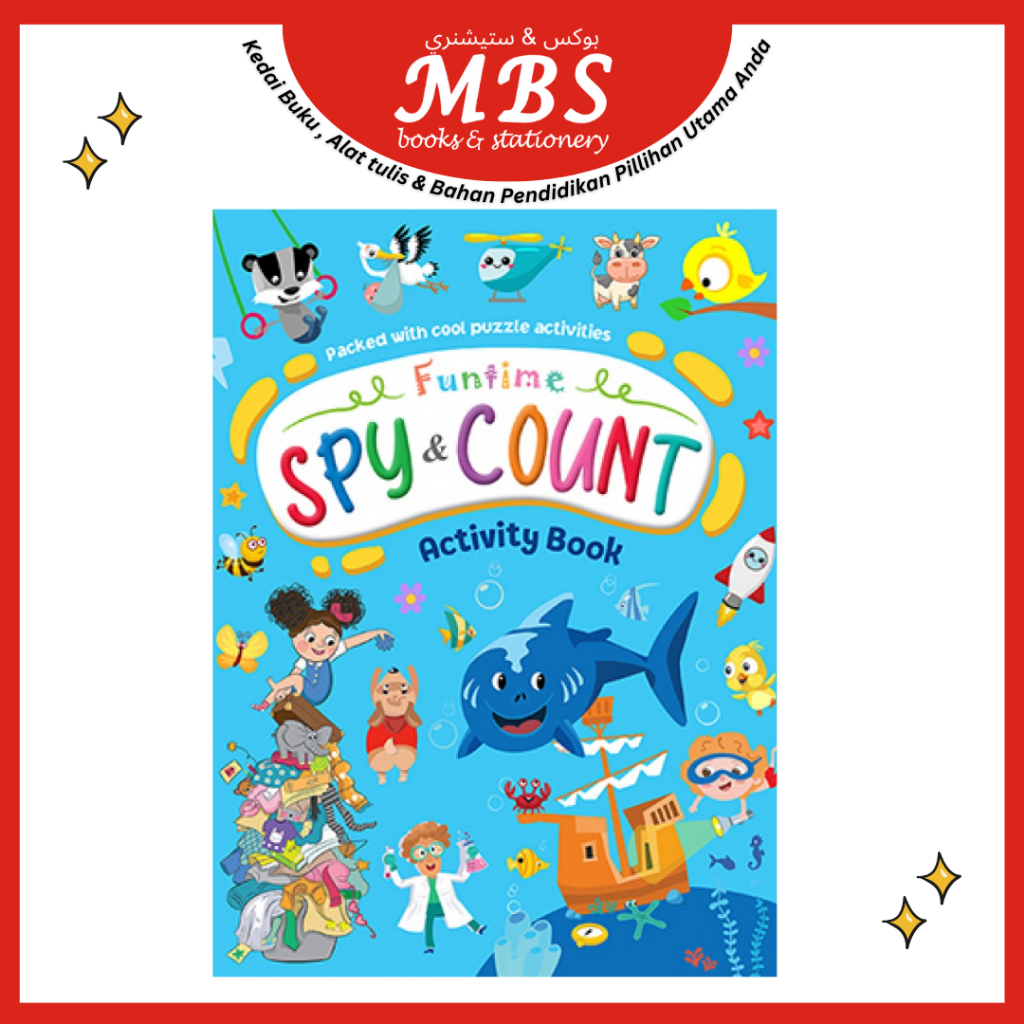 MBS FUNTIME SPY & COUNT ACTIVITY BOOK (M2M) | Shopee Malaysia