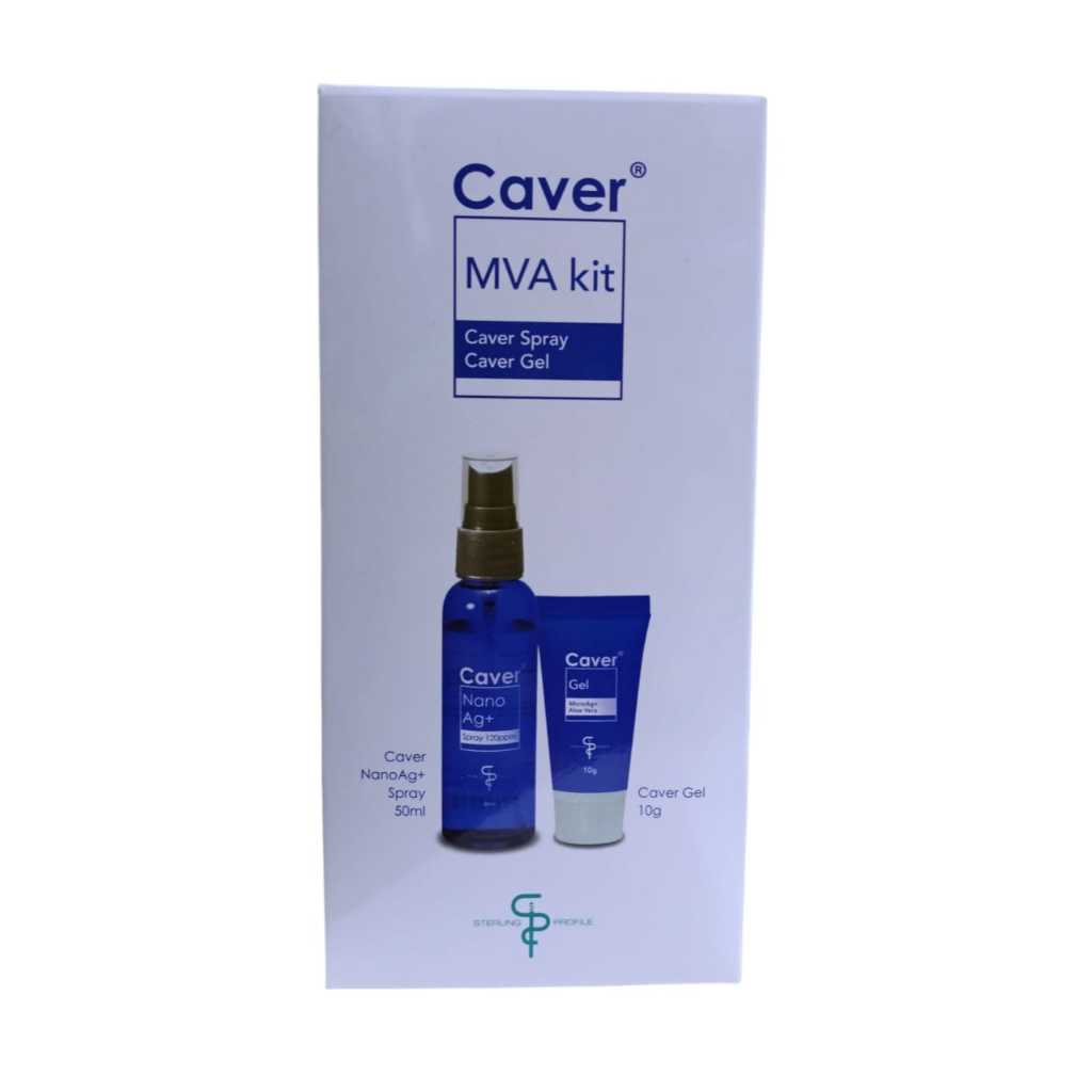 CAVER MVA KIT (CAVER NANO AG+ SPRAY 50ML & CAVER NANO AG+ GEL 10G ...