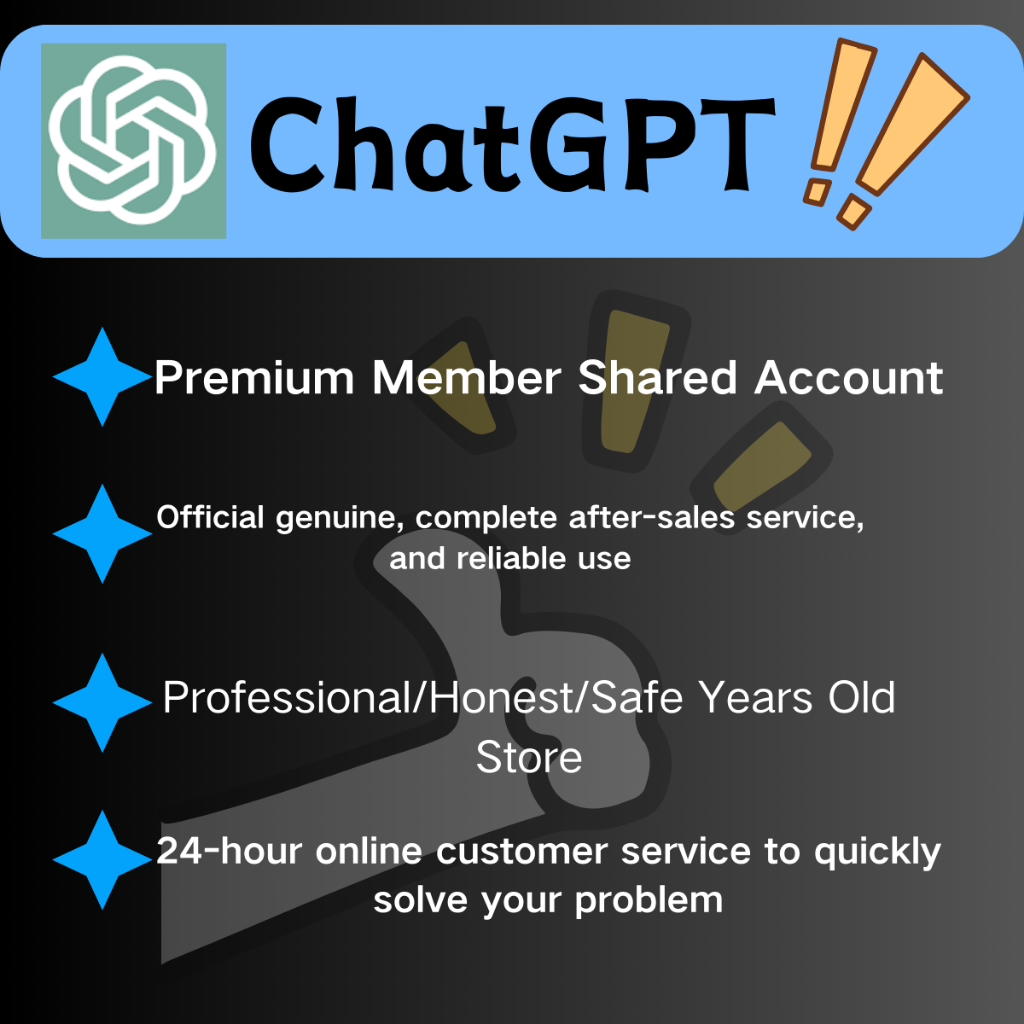 💖ChatGPT💖Plus Shared Account💖GPT4💖ChatGPT💖OpenAI TV | Shopee Malaysia