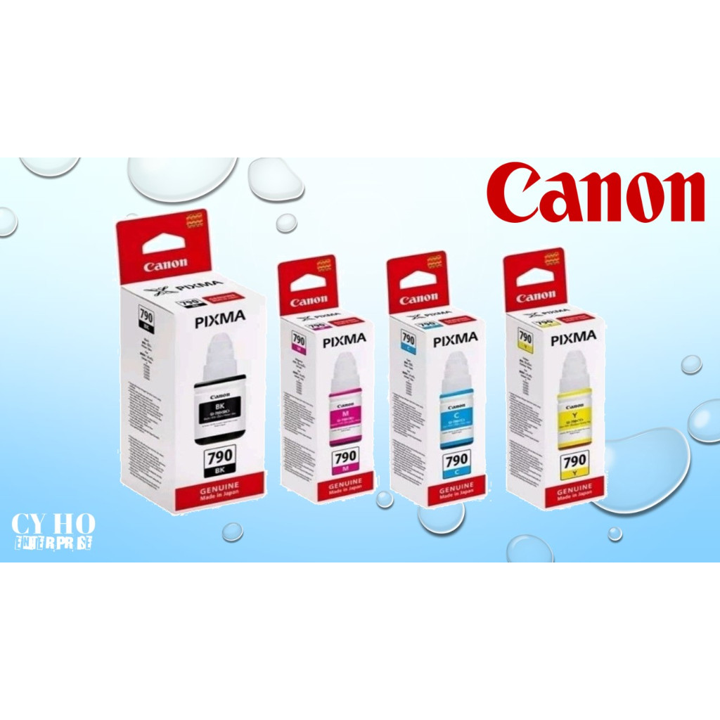 CANON GI-71 / GI-790 ORIGINAL INK ( BLACK/ CYAN/ MAGENTA/ YELLOW ...