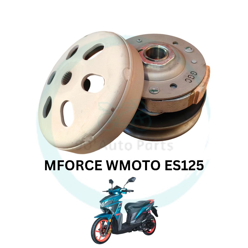 REAR PULLEY DRIVE REAR PULLEY AUTO SCOOTER MFORCE WMOTO ES125 W MOTO ES ...