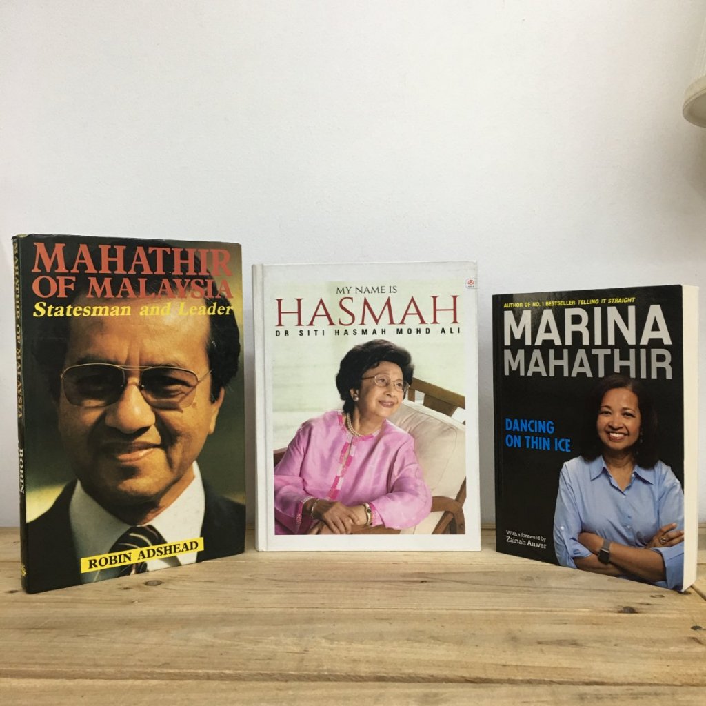 Mahathir of Malaysia, Dr Siti Hasmah and Marina Mahathir Books ...
