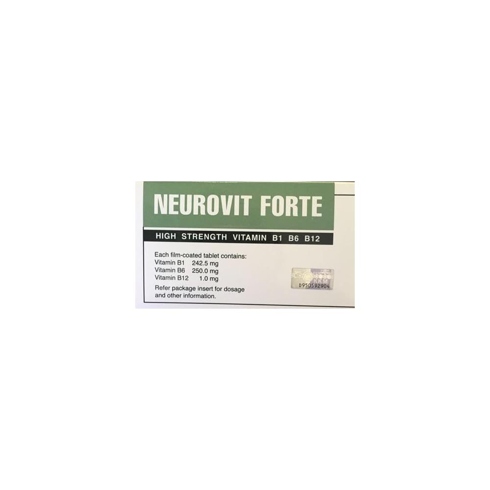 HOVID NEUROVIT FORTE TAB 10S/STP [ EXP- 07/2026] 10 TABLETS ONLY ...
