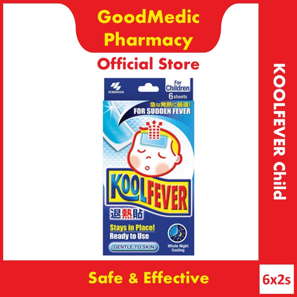 KOOLFEVER Child Fever Patch - For Children Between 2 To 12 Years Old ...