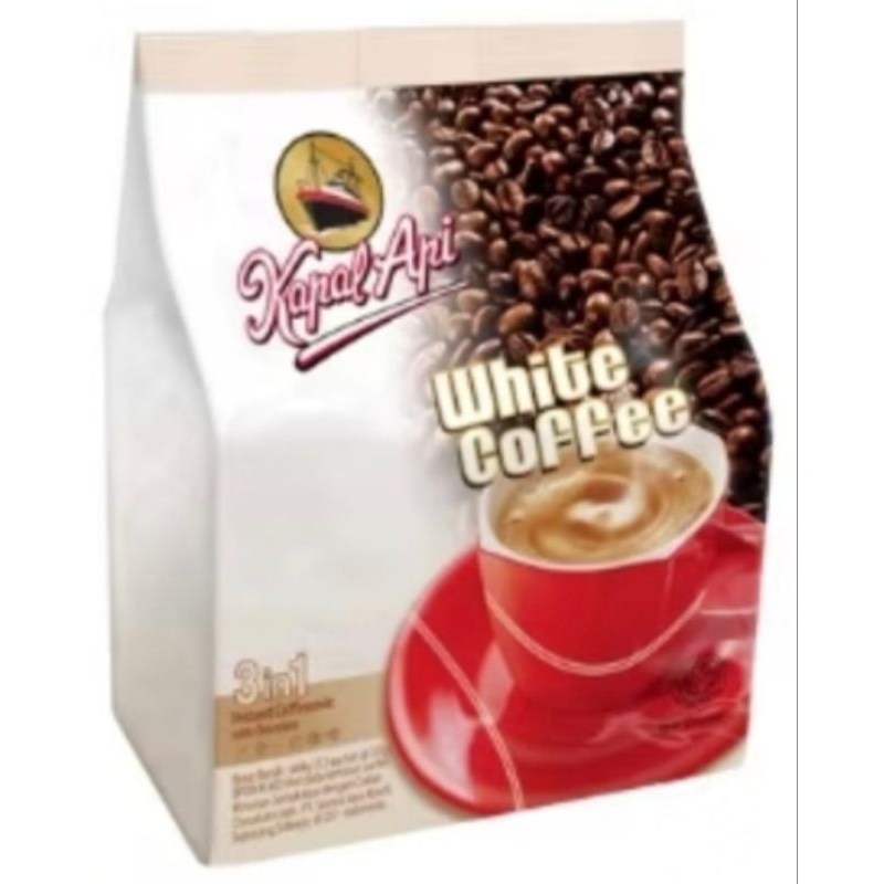 KOPI KAPAL API 3 IN 1 WHITE COFFEE (15S x 37G) | Shopee Malaysia