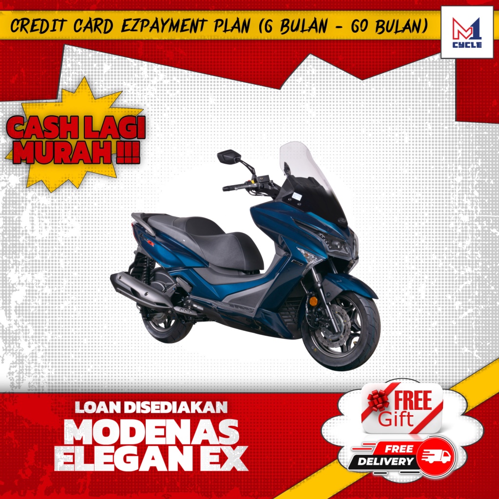 MODENAS ELEGAN 250 ABS EX SCOOTER | Shopee Malaysia