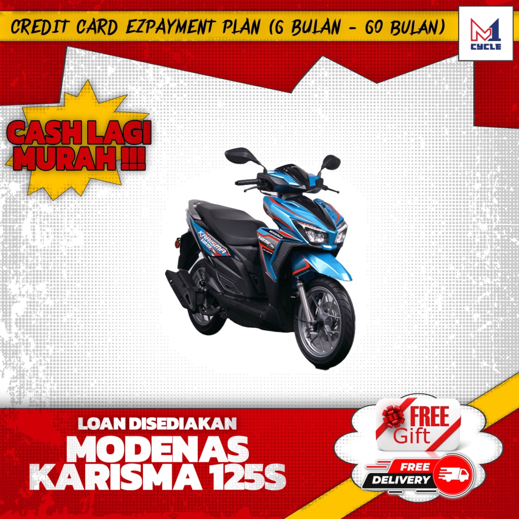 MODENAS KARISMA 125 SCOOTER | KARISMA125 SCOOTER | MODENAS SCOOTER ...