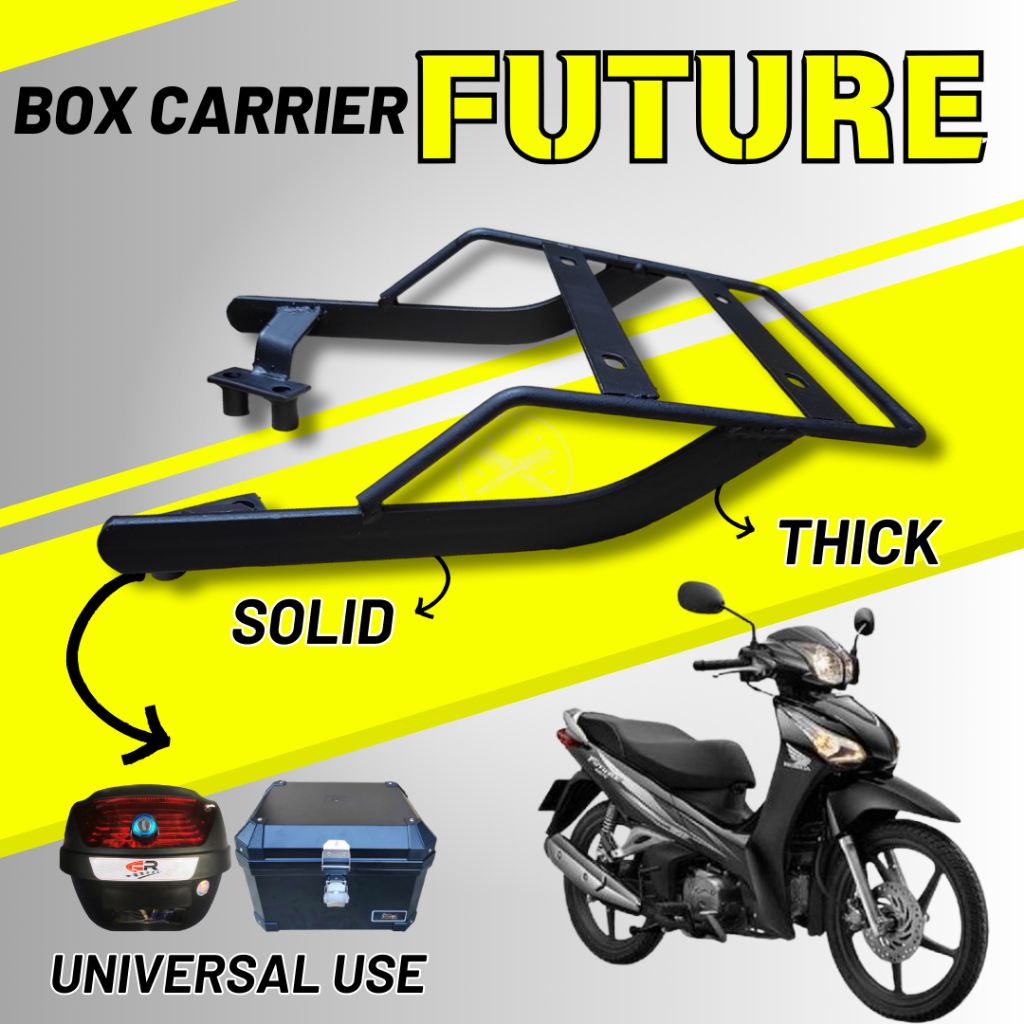 FUTURE FIRST MODEL REAR BOX MONORACK BOX CARRIER BRACKET KAKI TABAK HEAVY DUTY PVC KOTAK BESI ...