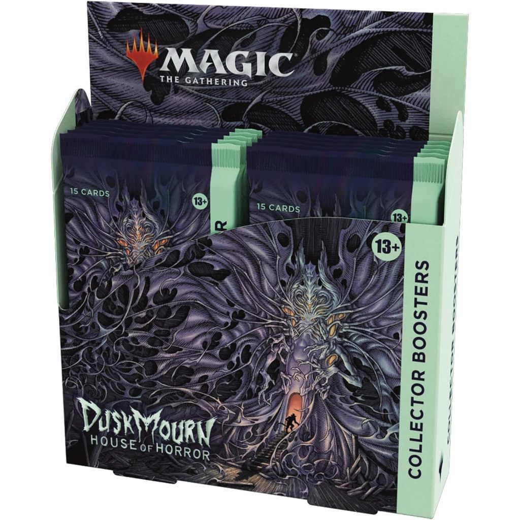 MAGIC THE GATHERING DUSKMOURN HOUSE OF HORROR COLLECTOR BOOSTER BOX ...