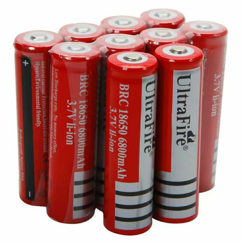 Ready Stock ULTRAFIRE 3.7v 18650 Battery Rechargeable for Headlamp ...