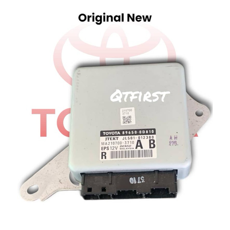 POWER STEERING ECU CONTROL BOX NEW ORIGINAL 89650-0D810 DENSO MALAYSIA ...