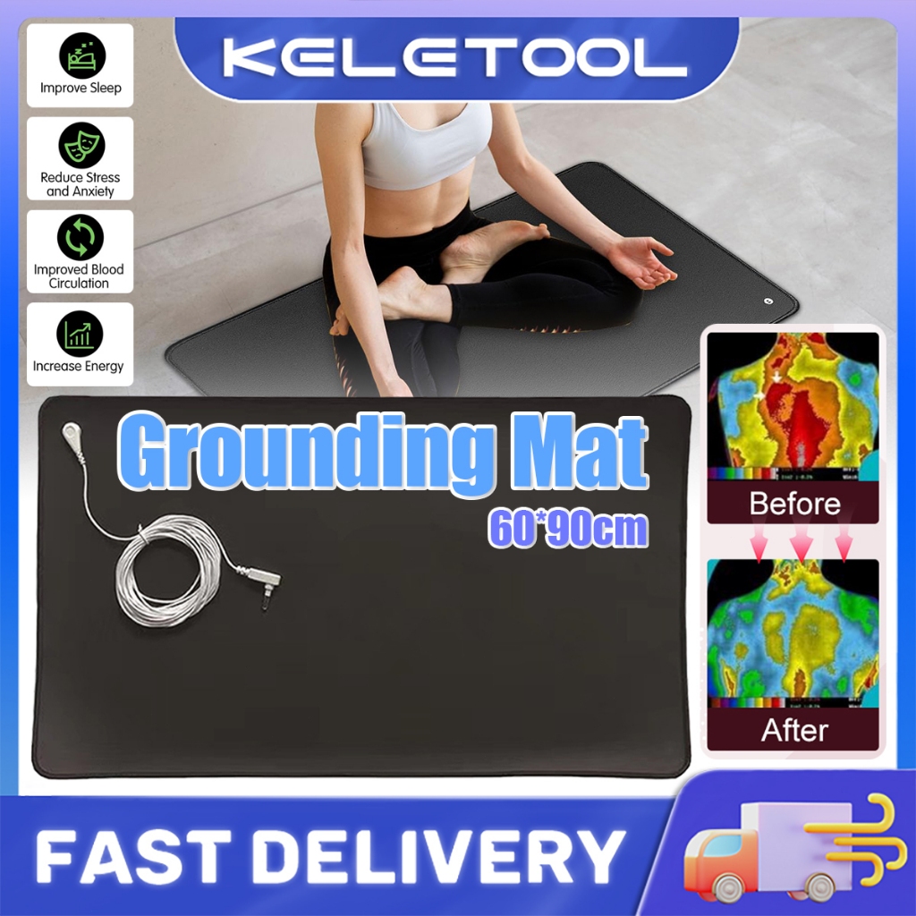 Grounding Mat Earthing Mat For Foot Treatment Reduce Pain Reconnect to ...