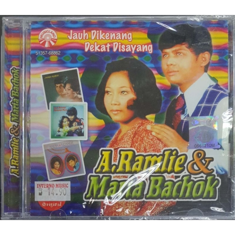 A.Ramlie & Maria Bachok - Jauh Dikenang Dekat Disayang (CD) | Shopee ...