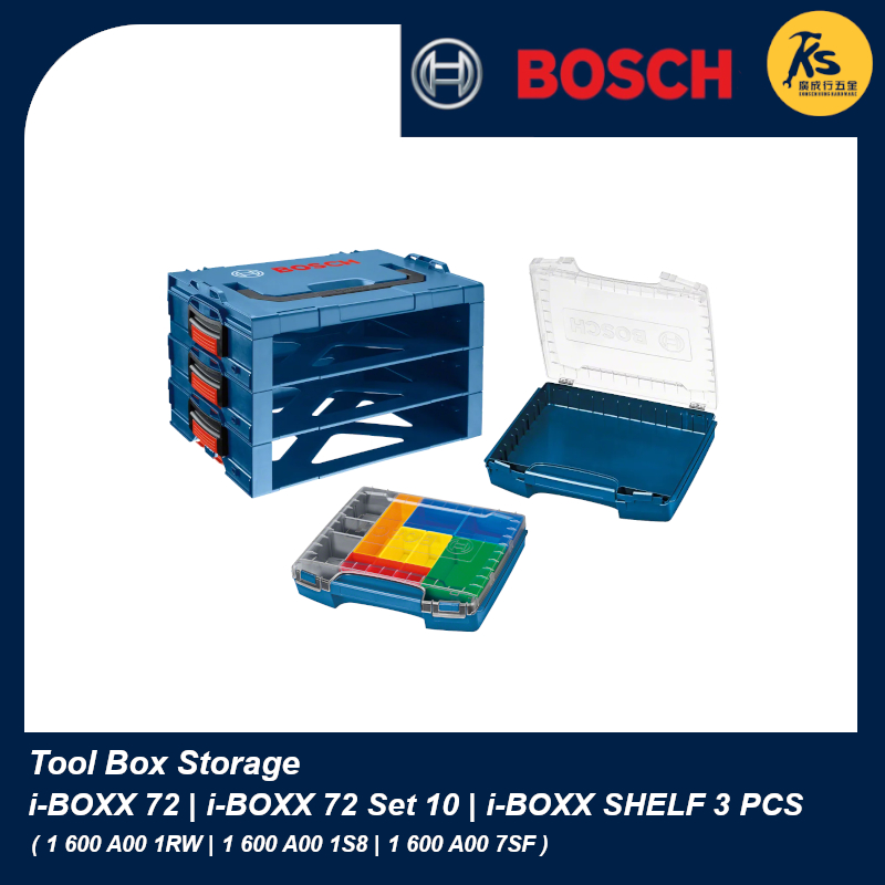 BOSCH i-BOXX Tool Storage i-BOXX 72 | i-BOXX 72 Set 10 | i-BOXX Shelf ...