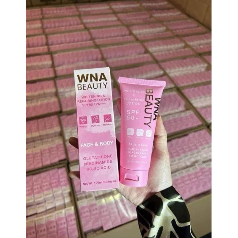 ORIGINAL HQ 💯 WNA WHITENING & REPAIRING LOTION ( FACE & BODY ) BY WNA ...