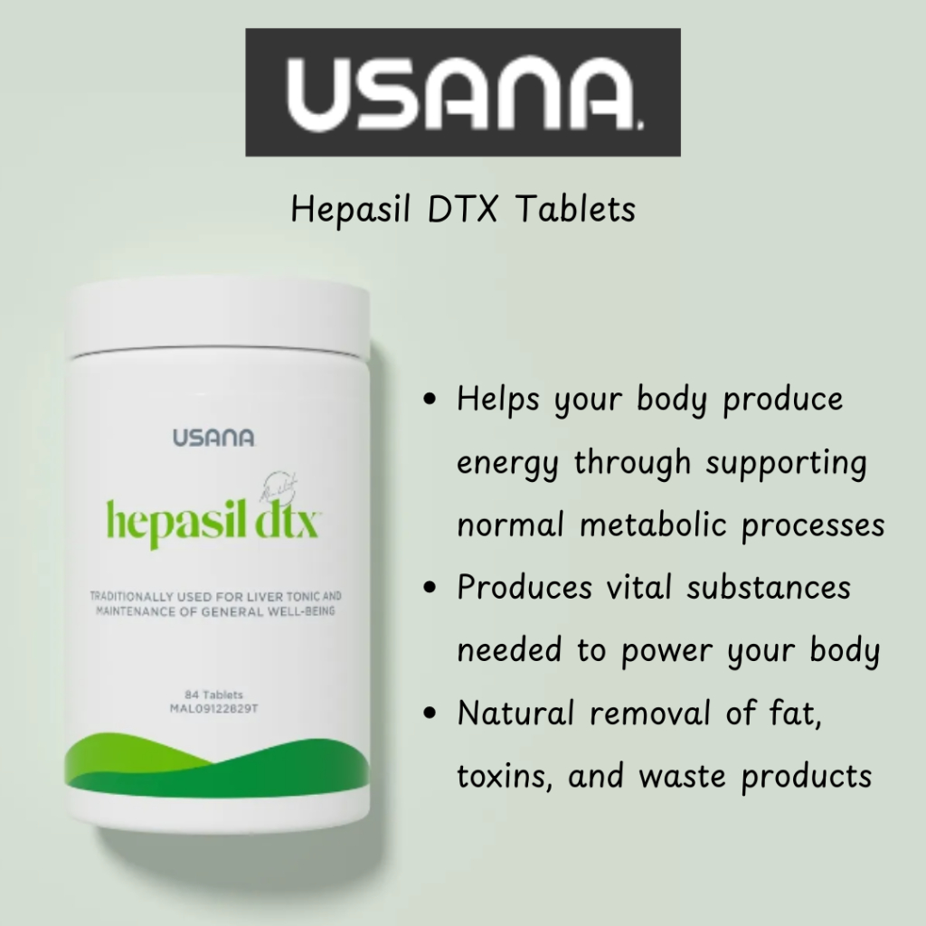 🔥 USANA HEPASIL DTX 肝臟寶 84's [EXP 10/25] 🔥 ORIGINAL & READY STOCK ...