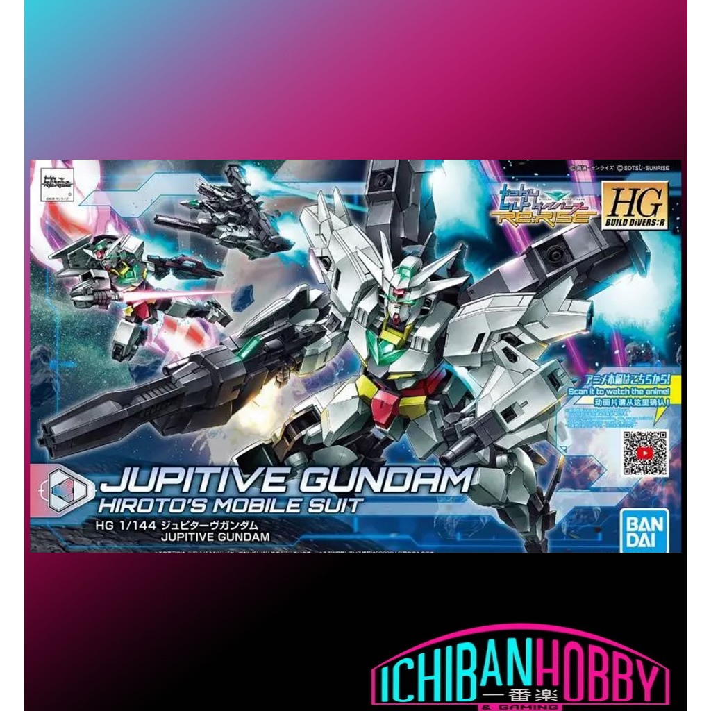 #[Ready Stock] BANDAI HGBD:R 1/144 JUPITIVE GUNDAM | Shopee Malaysia