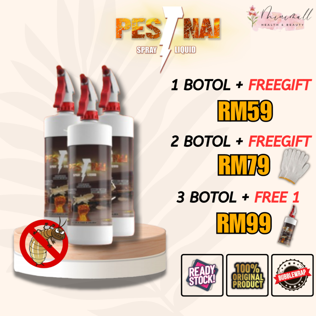 [100% ORIGINAL] PESNAI PEMBASMI ANAI ANAI TERMITES SOLUTION | Shopee ...