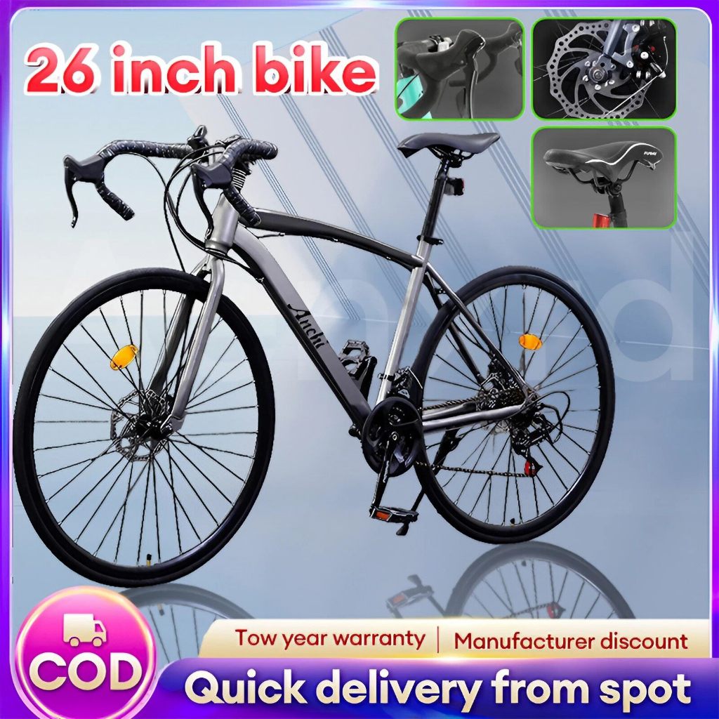 Aenxrd 2024 New 26 inch adult bike Basikal dewasa murah 21 speed ...