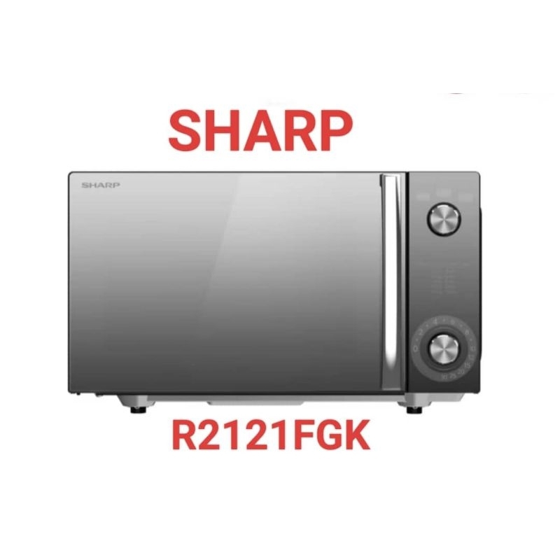 SHARP 20L Microwave Oven R2121FGK | Shopee Malaysia