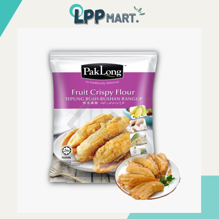 PAK LONG Fruit Crispy Flour/ Tepung Bush-buahan Rangup [500g] | Shopee ...