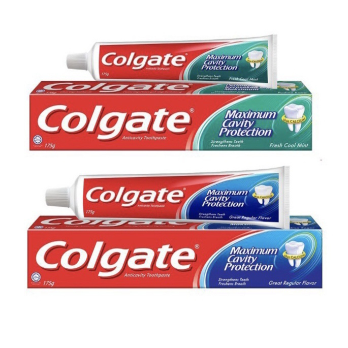 Colgate Maximum Cavity Protection Toothpaste 175g (Fresh Cool Mint ...
