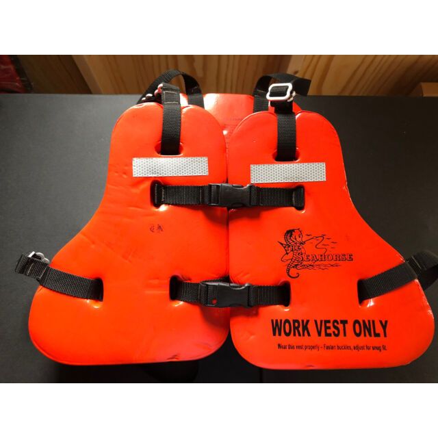 Work vest seahorse for offshore marine SEA HORSE WORKVEST 3PCS TYPE V ...