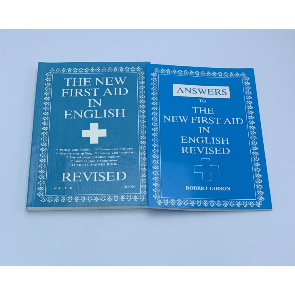 First Aid In English + Answer Book | Shopee Malaysia