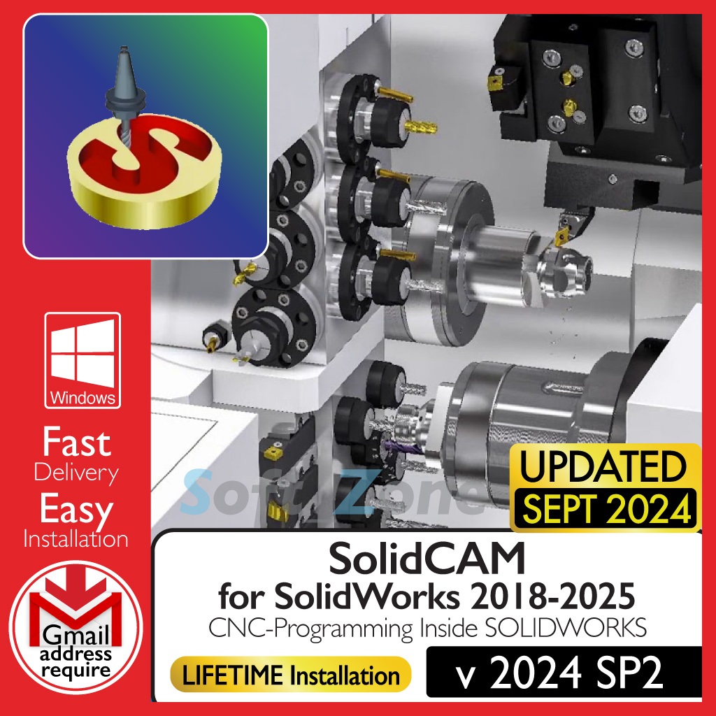 SolidCAM 2024 SP2 for SolidWorks 2018-2025 - CNC-Programming Inside ...