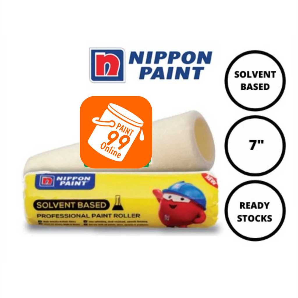 [100%GENUINE} Nippon Roller Refill ( 7” NIPPON Solvent-Based Roller Only ) epoxy / Polyester ...