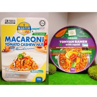 1）ROOTS PALATE Vegetarian Tomyam Ramen with Squid (230G) 2）MACARONI ...
