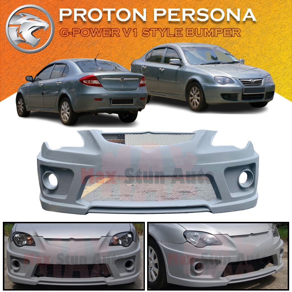 PROTON PERSONA GEN2 G POWER V1 FRONT BUMPER ( G-POWER V1) BUMPER DEPAN ...