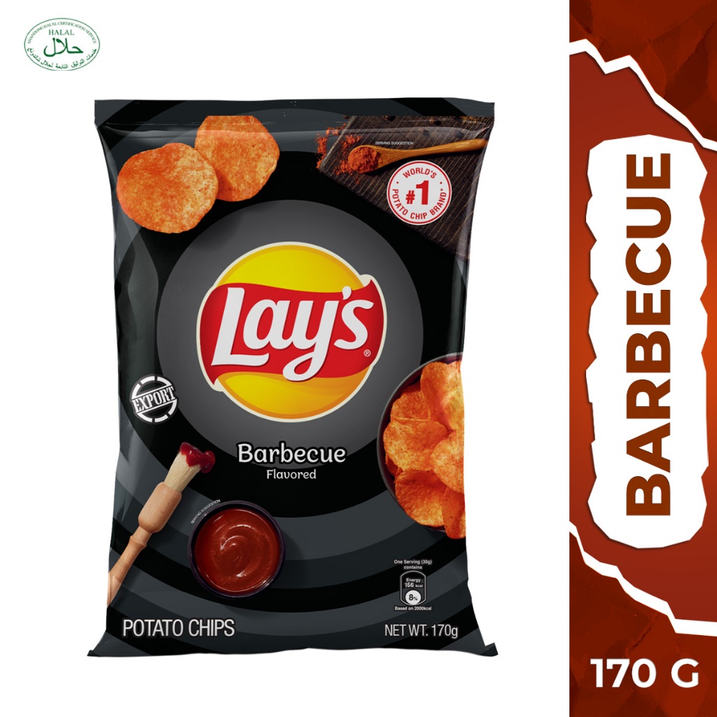 Lay's BBQ (170g) | Shopee Malaysia