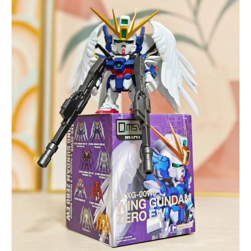 Bandai Namco Blind Box QMSV Wing Gundam Zero EW Series - Wing Gundam ...