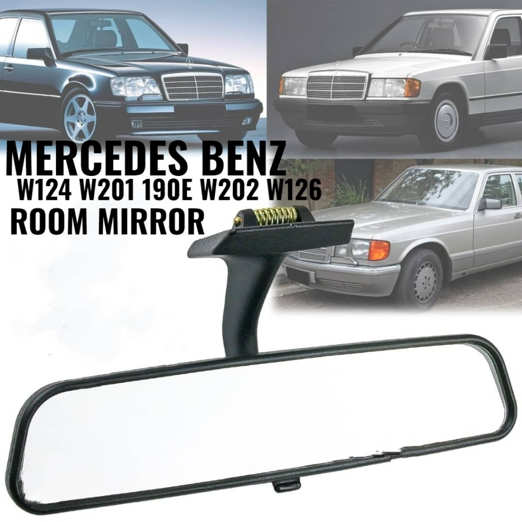 MERCEDES BENZ E CLASS 190E W124 W201 W202 W126 OLD MODEL REAR VIEW ...