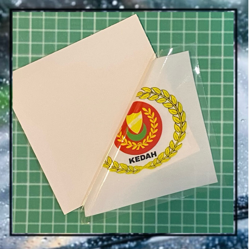 KDH Windshield Sticker Car Sticker Tampal Dalam Cermin Kereta 100mm x ...