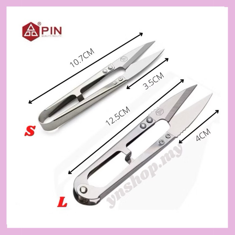 👗Saiz S or L👗Pisau Pemotong Benang Kacip Benang Thread Cutter Gunting ...
