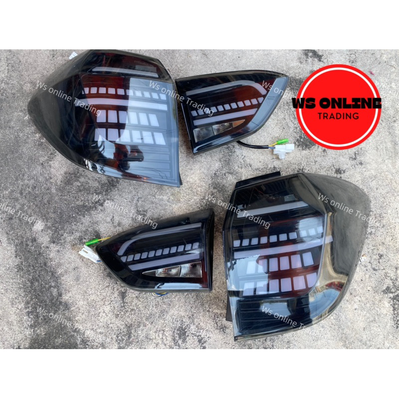 Myvi Gen3 Mk7 Rear Tail Lamp Set Halfcut | Shopee Malaysia