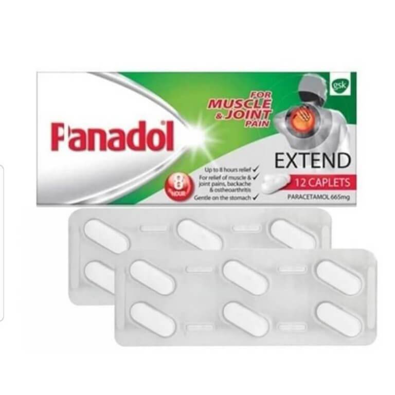 Panadol Extend Caplet for Muscle Pain (6'S/strip) | Shopee Malaysia