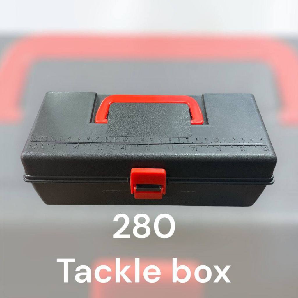 FISHING TACKLE BOX / DOUBLE STORAGE BOX / MULTI-FUNCTION BOX | Shopee ...